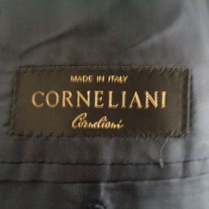 Corneliani | Jackets & Coats | Corneliani Elegant Navy Blue Mens Sports ...